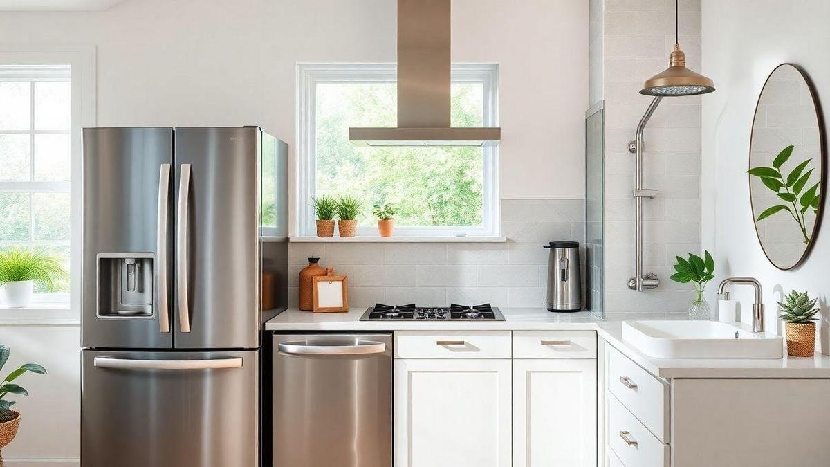 Energy-efficient appliances for kitchen and bath makeovers