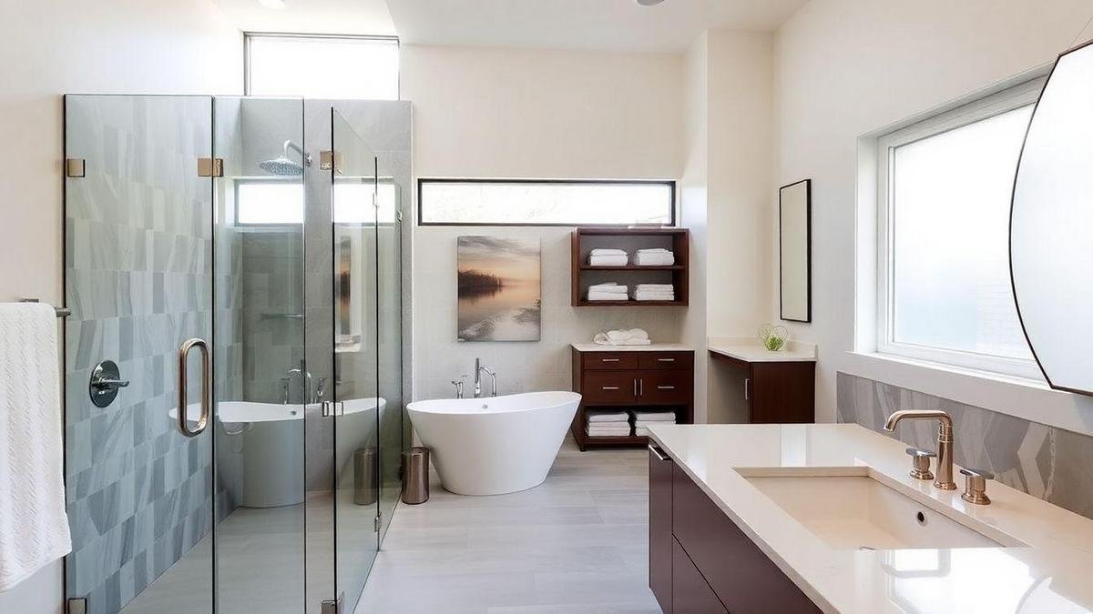 Maximizing functionality in bathroom layouts during remodels